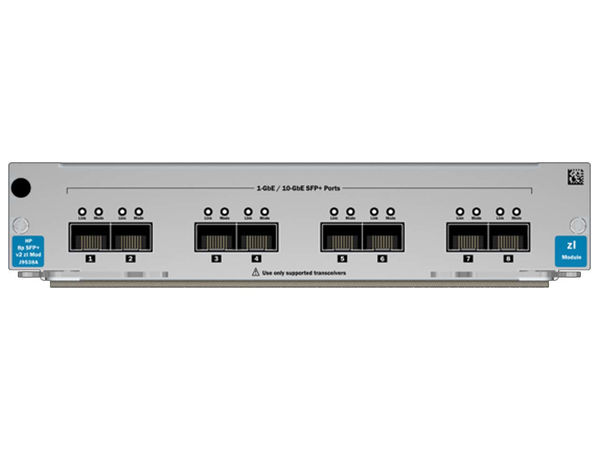 OES Solutions Store. HP 8-PORT 10GBE SFP+ V2 ZL MODULE OES Solutions Store. HP 8-PORT 10GBE SFP+ V2 ZL MODULE